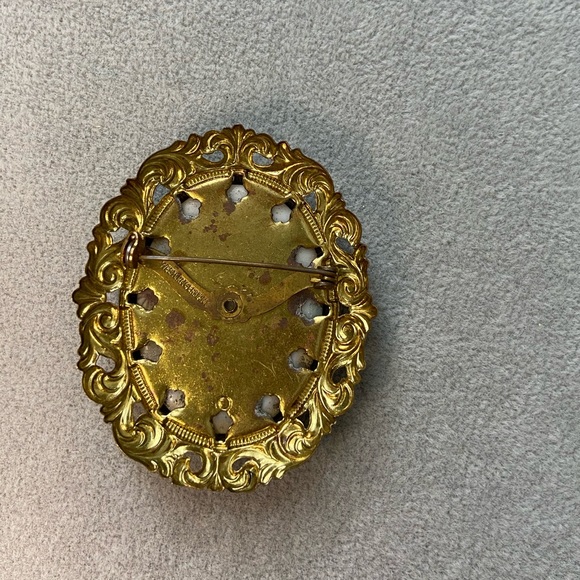 Jewelry | Vintage West Germany Brooch With Colonial Couple | Poshmark